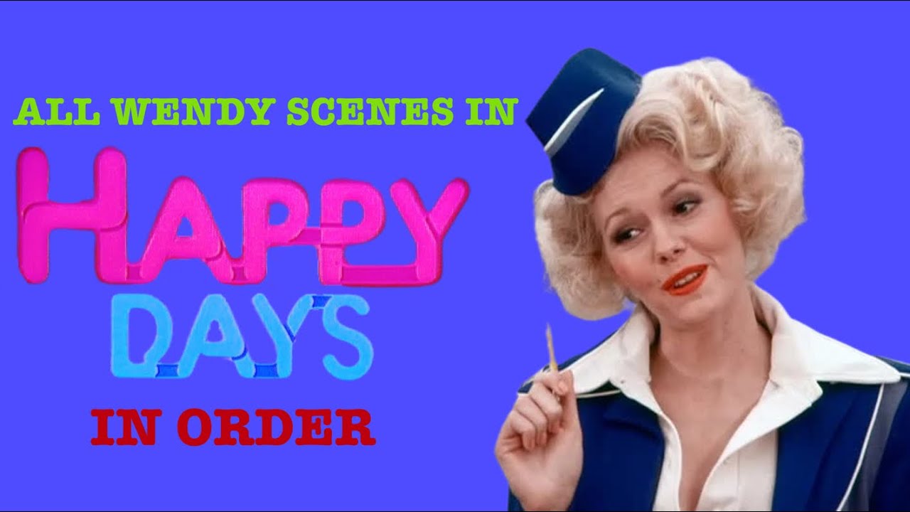 All Wendy scenes in Happy Days - YouTube