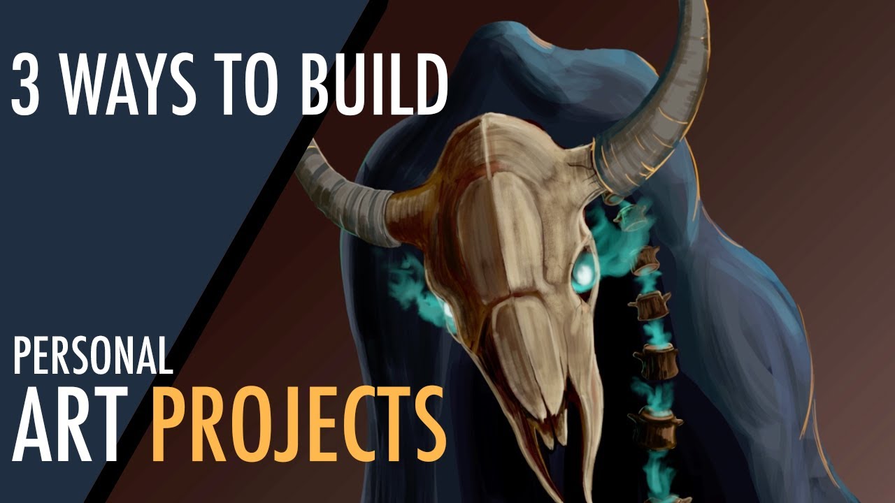 How to Build Personal Art Projects - YouTube