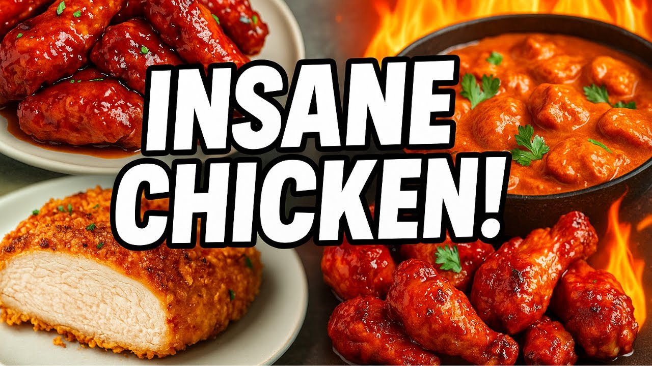 I Cooked 10 Insane Chicken Dishes That Shocked Everyone - YouTube