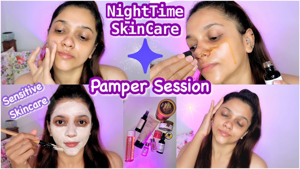 NIGHTIME SKINCARE PAMPER SESSION ROUTINE | AFFORDABLE NIGHT SKINCARE ...