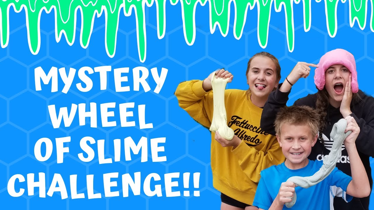 Mystery Wheel of Slime Challenge!! - YouTube