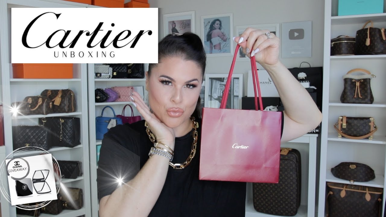 MY CARTIER GIFT UNBOXING | Jerusha Couture - YouTube
