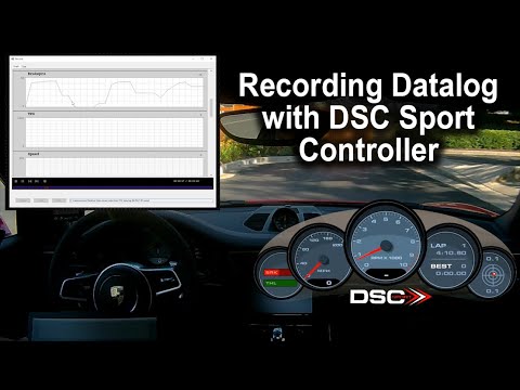How to Datalog using DSC Sport Controller - YouTube
