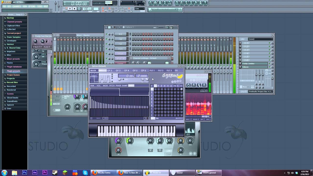 How To Bass 28.1: Detune Phase Wobble With Sytrus - YouTube