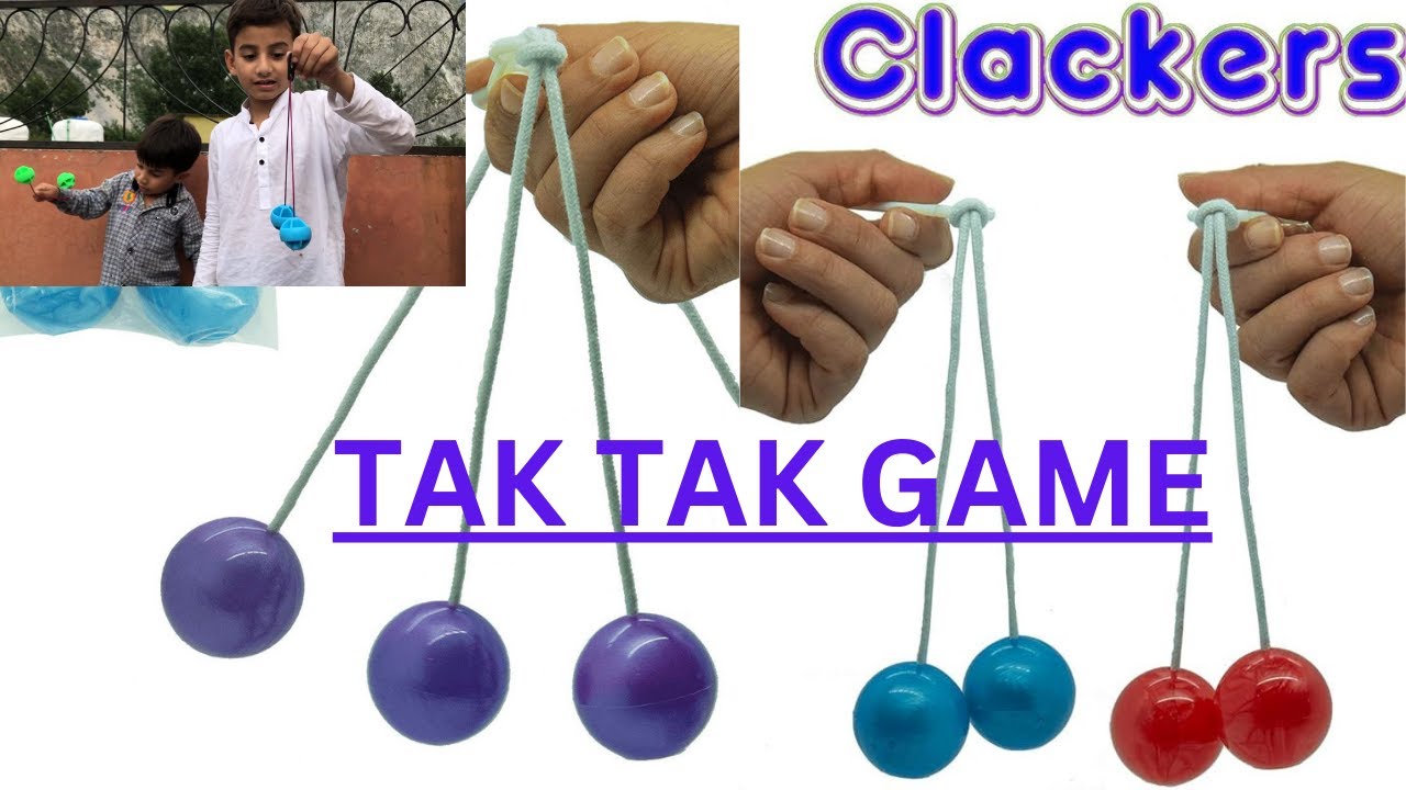 CLACKER EASY TRICK IN ONE MINUTE | TAK TAK GAME TRICK | TIK TIK BALL ...
