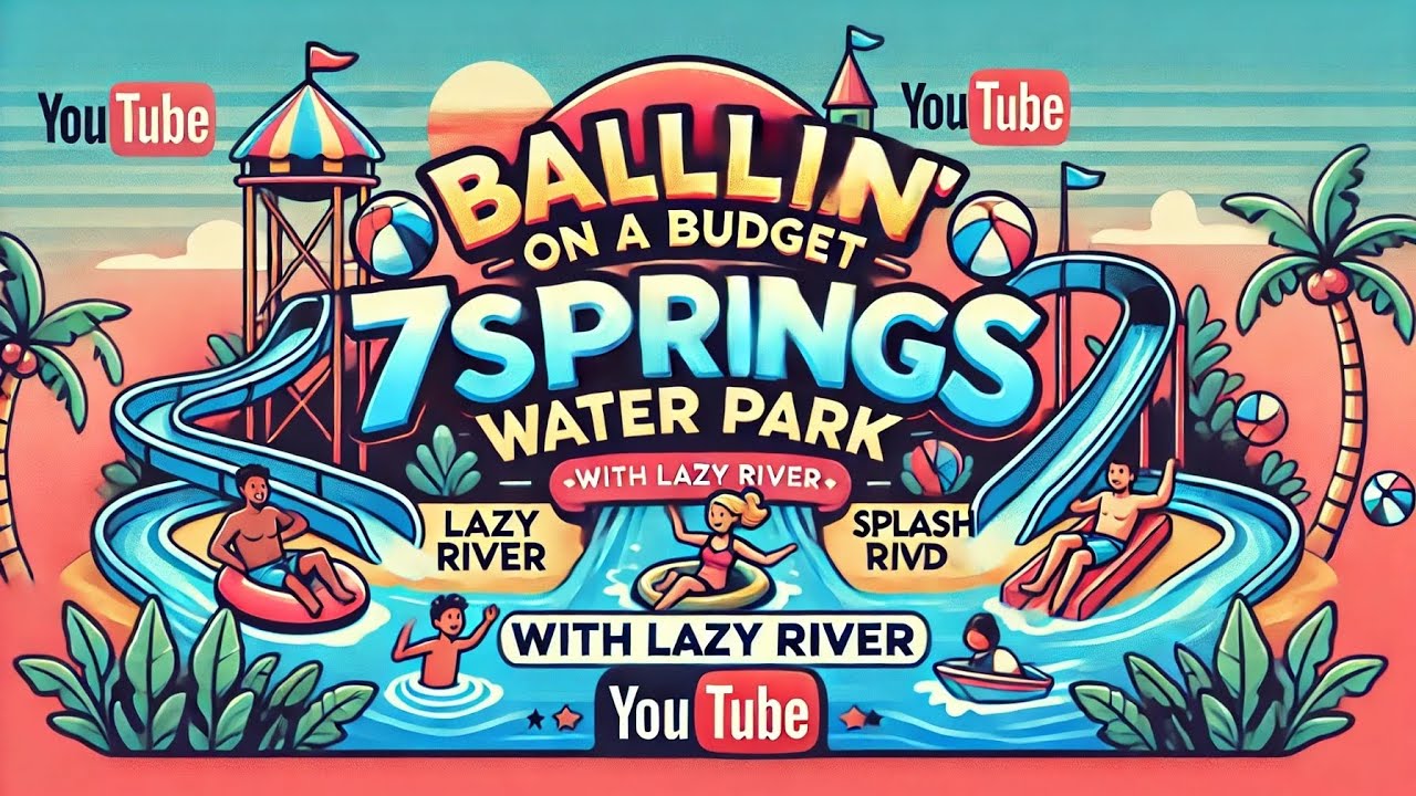 Seven Springs Water Park with Lazy River - YouTube