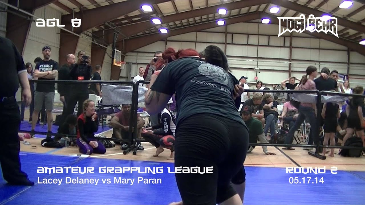 AGL 8 • Lacey Delaney vs Mary Paran • Amateur Grappling League® Women's No-Gi by Nogi Bear ...