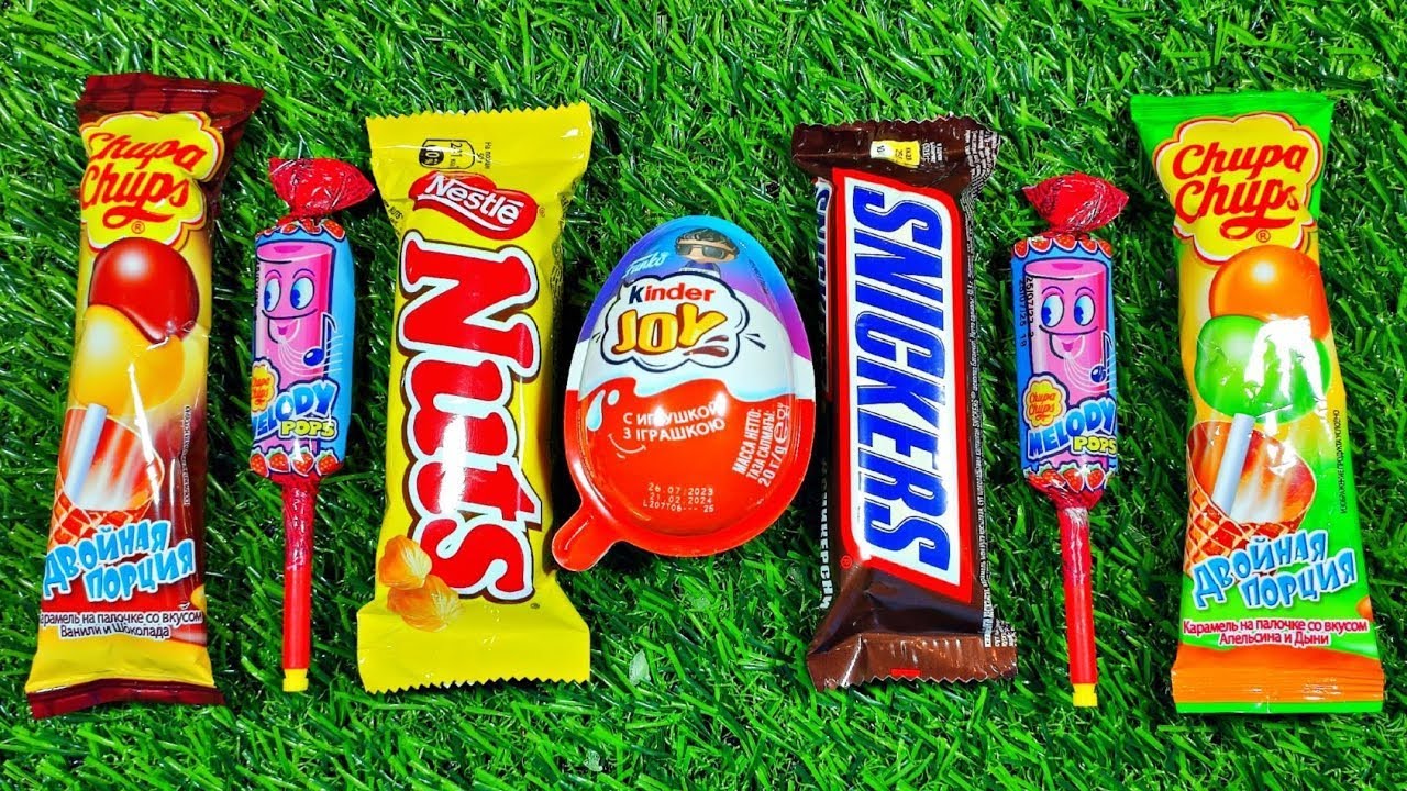 ASMR: Unboxing a Giant Mystery Box Full of Candy ta, chocolate rainbow ...