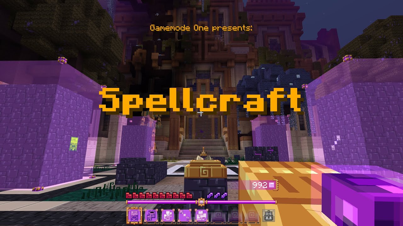 Spellcraft - an amazing Minecraft map created by Gamemode One! - YouTube
