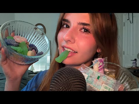 [ASMR] Trying Swedish 🇸🇪 & Japanese 🇯🇵 Candy 🍭 🍬