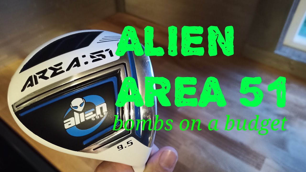 $80 ALIEN AREA 51 driver review. its come in peace. - YouTube
