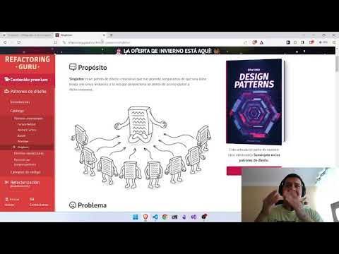 4/6 Design patterns en JavaScript - Singleton pattern - YouTube