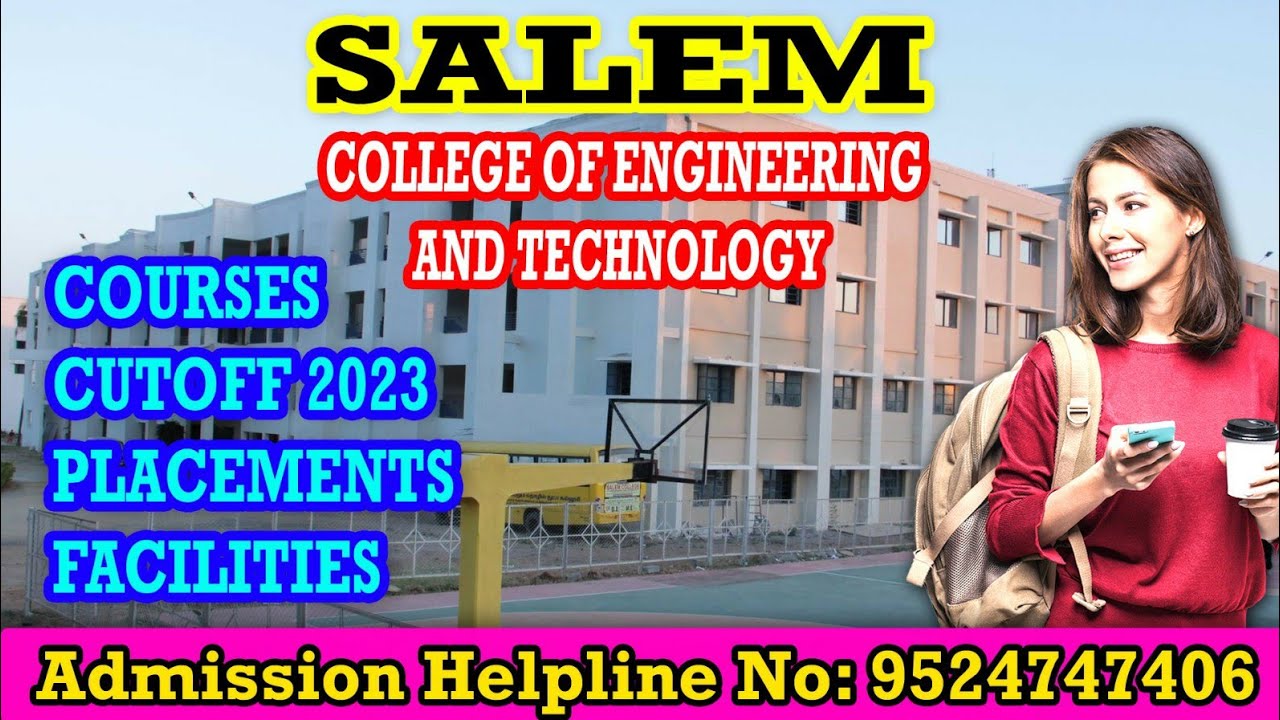 Salem College of Engineering and Technology Cutoff2023 #tnea2024 - YouTube