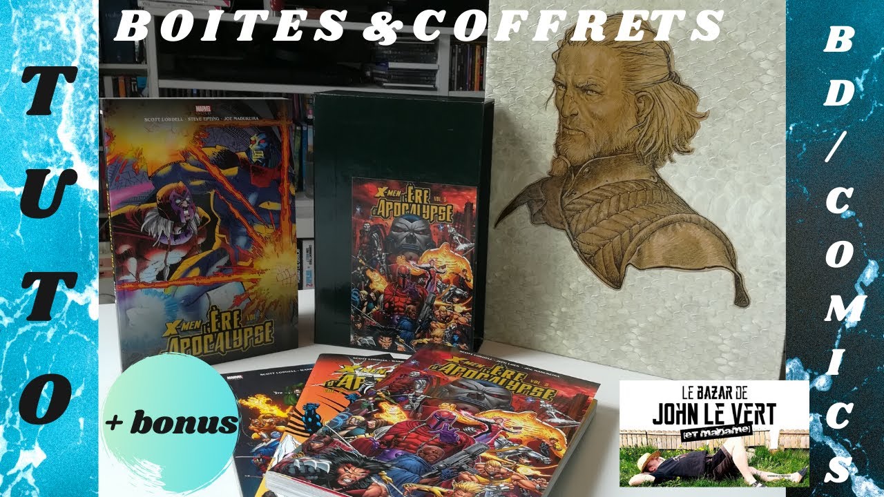 Tuto Boites et coffret BD/Comics - YouTube