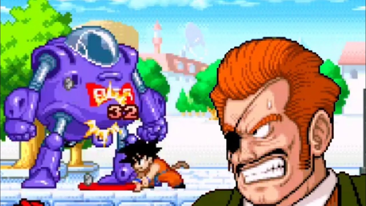 Red Ribbon Army Base [Gameplay 09] Dragon Ball Advanced Adventure - YouTube