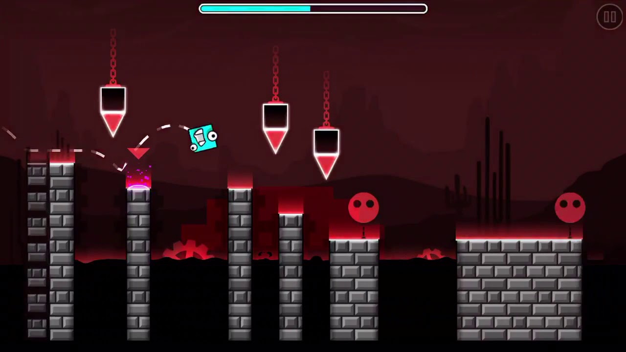 Press Start Geometry Dash Sub Zero - YouTube