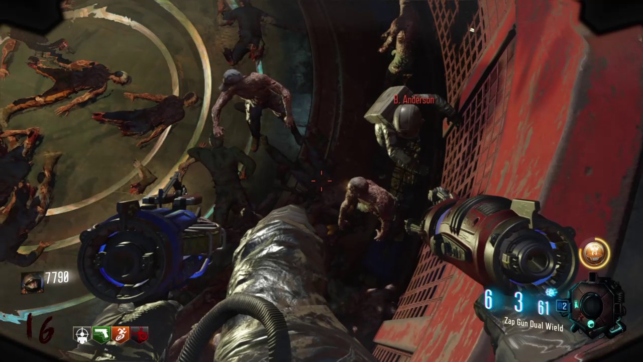 Call of Duty®: Black Ops III moon remastered spaceman & zombie pileup ...