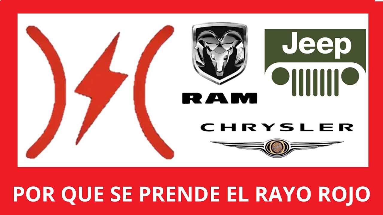 Por que se prende el rayo rojo (testigo) // Jeep // Dodge // Chrysler ...