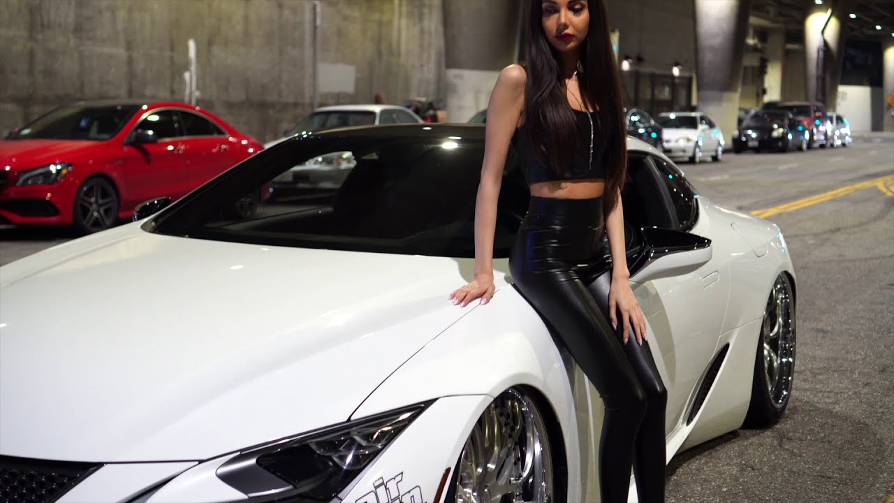 BAGGED LEXUS LC 500 in Downtown Los Angeles!!! by ACC, Air Runner ...