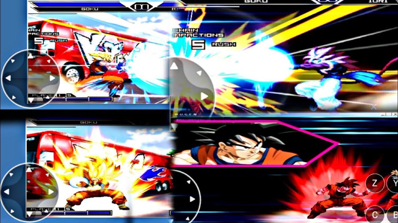 NEW MUGEN ANDROID MOD SON GOKU - YouTube