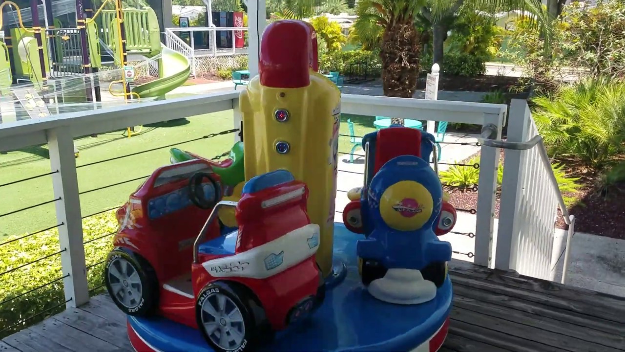 Falgas Grand Prix Carousel Kiddie Ride - YouTube
