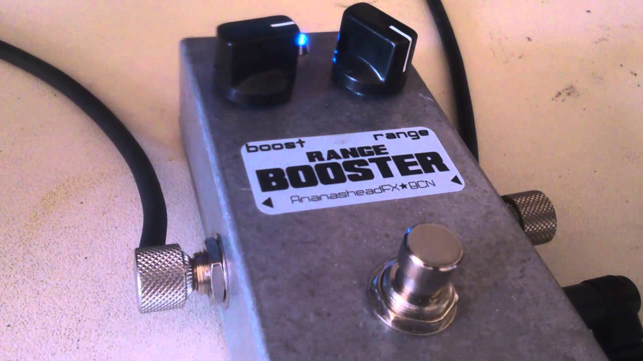 Ananashead FX Range Booster w/ range control (Germanium Rangemaster ...