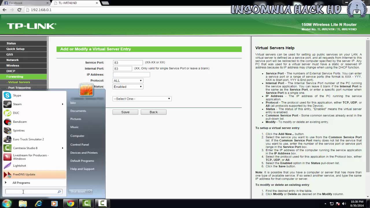 Kako otvoriti port ? / Port Forwarding (Tutorial HD) - YouTube