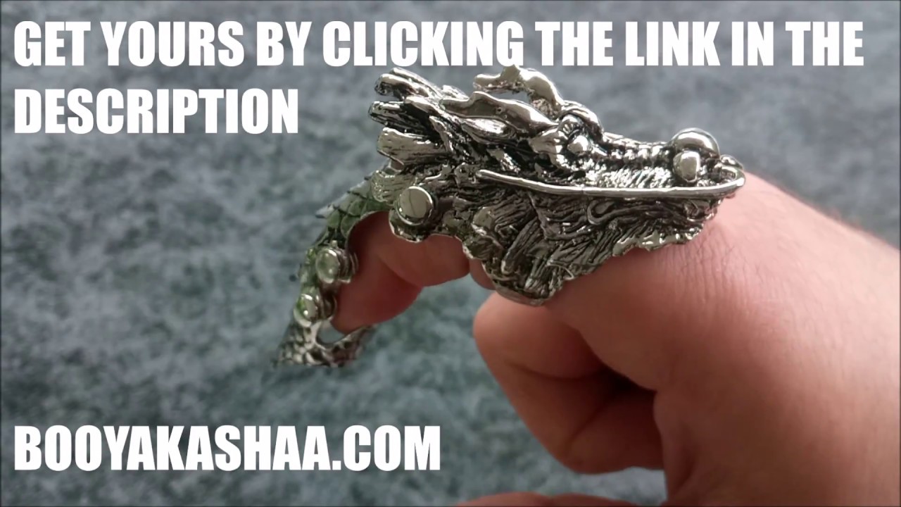 Dragon Claw Finger Ring - YouTube