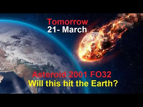 Asteroid 2001 FO32 | 21 March Asteroid | Potentially Hazardous Asteroid ...
