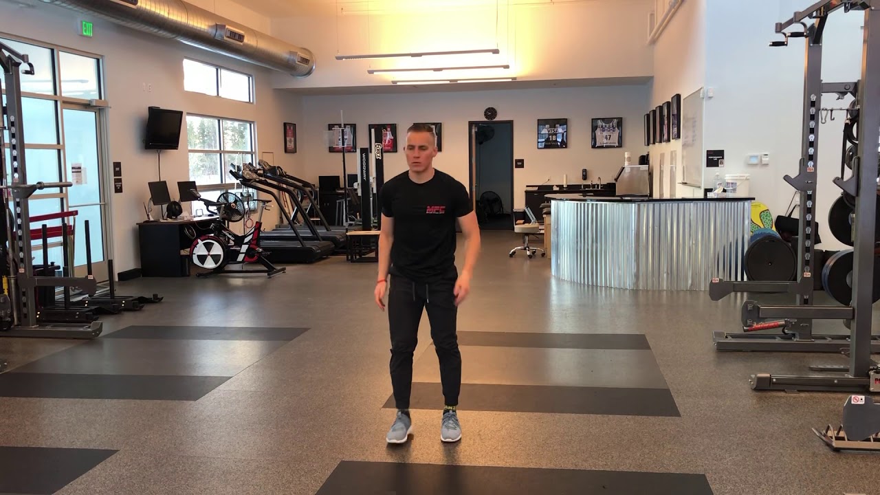 Split Stance Snapdown - YouTube
