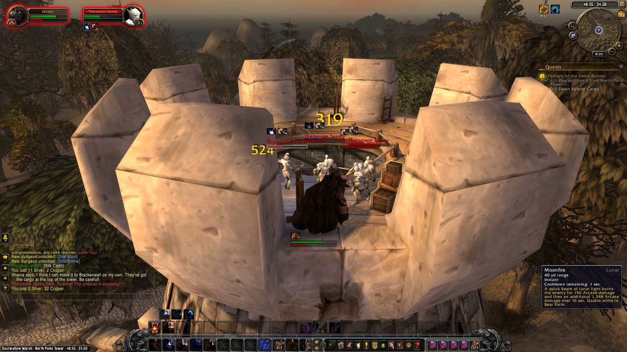 Quest 277: Twilight of the Dawn Runner (WoW, Horde, Tauren, Druid ...