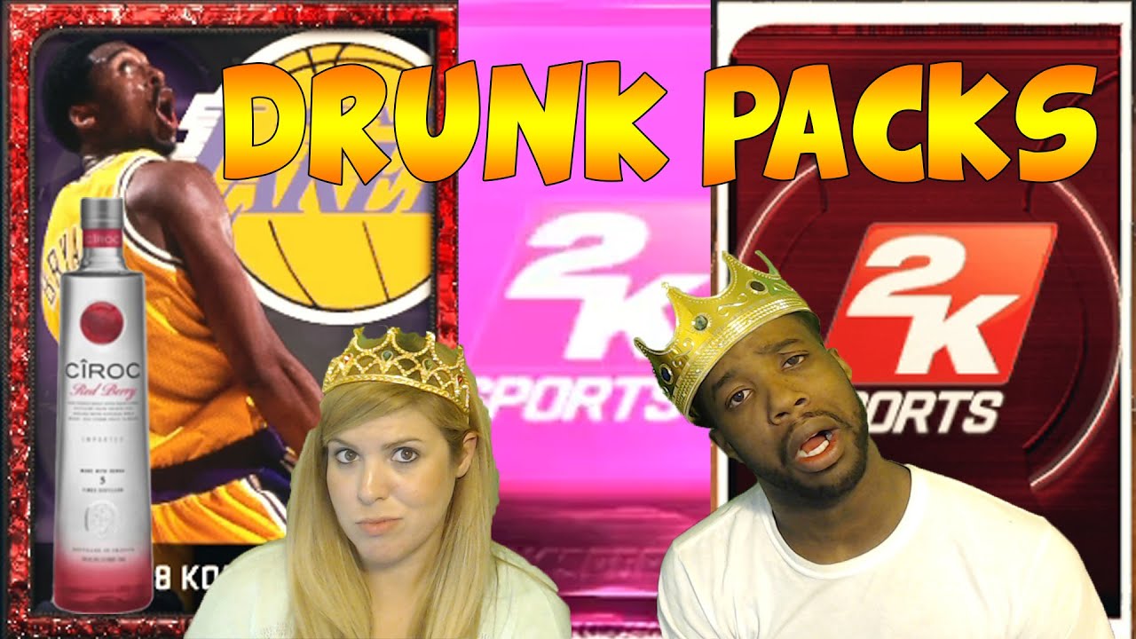 NBA 2k15-MyTeam 100k Ruby Pack Opening! DRUNK PACKS! Who Drinks?! Funny ...
