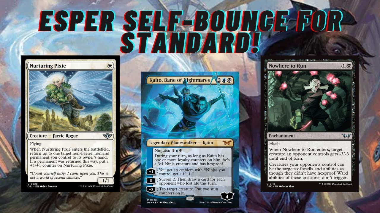 This Deck is Here to Stay! - Esper Self Bounce For Standard! - YouTube