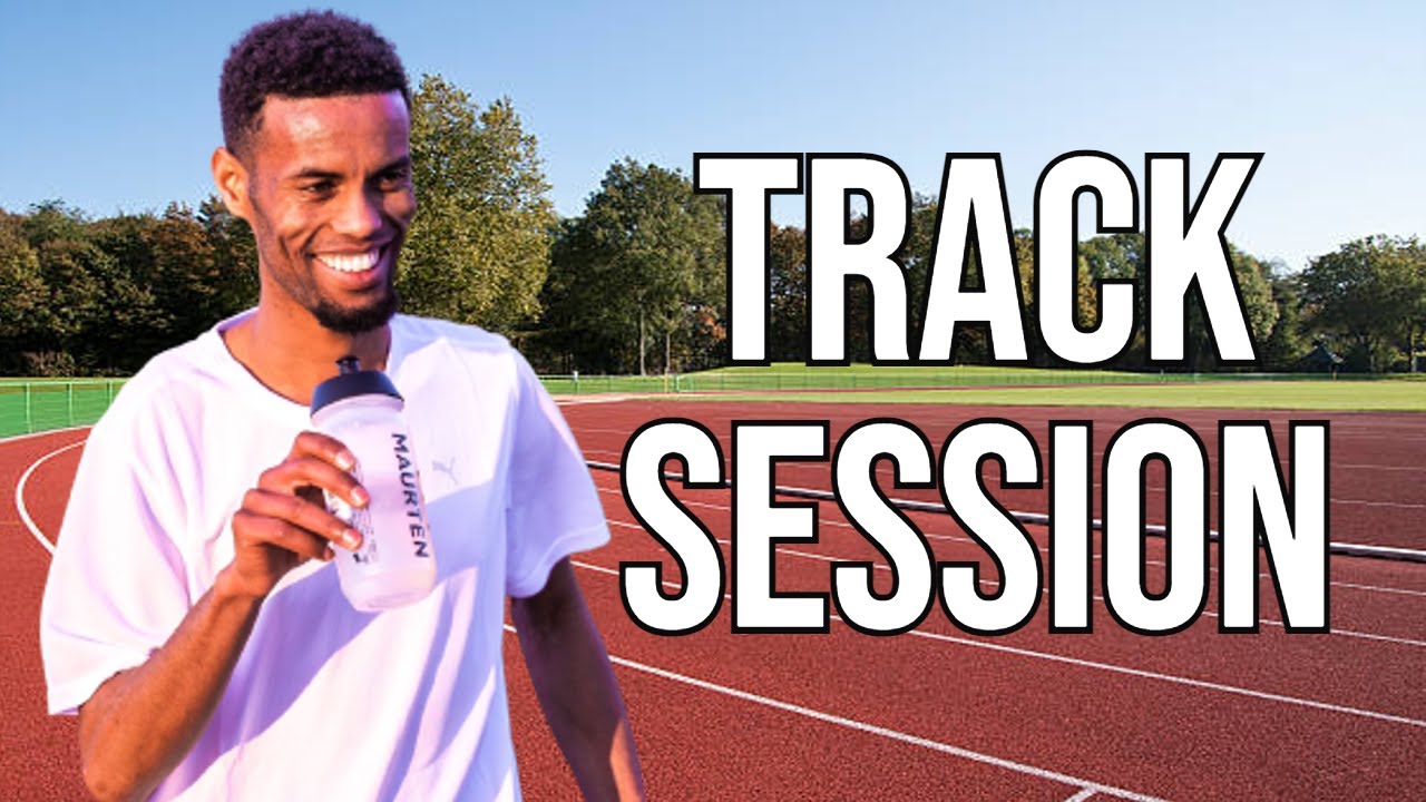 First track session after ending the cross country season - YouTube