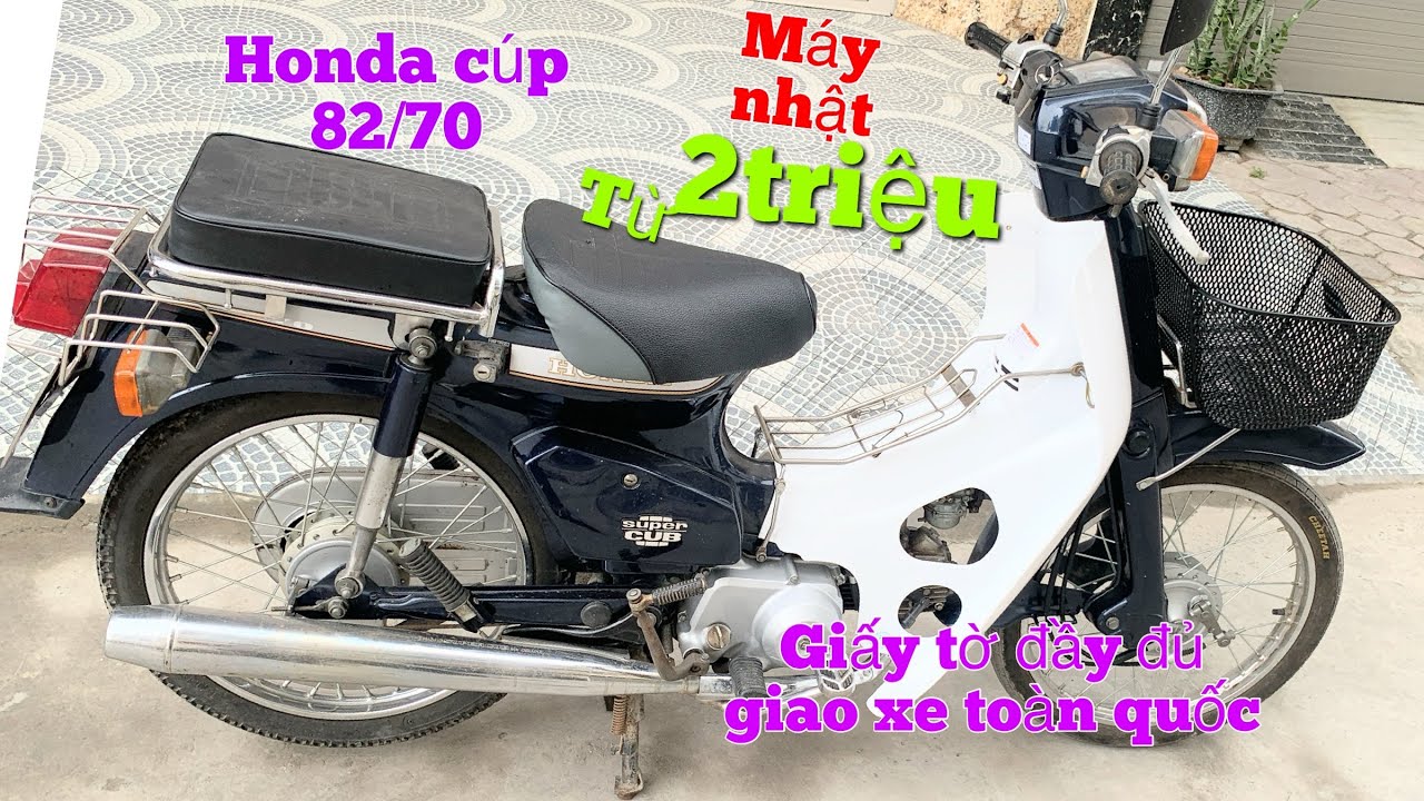 Honda cúp 82/70 máy nhật 1996 giấy tờ đầy đủ chỉ từ 2triệu giao xe toàn ...