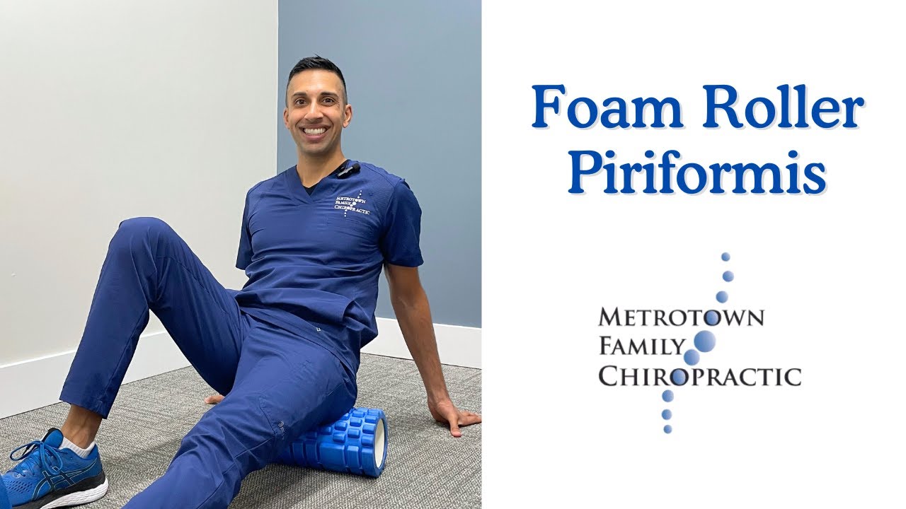 Piriformis Foam Roller - Metrotown Family Chiropractic - YouTube