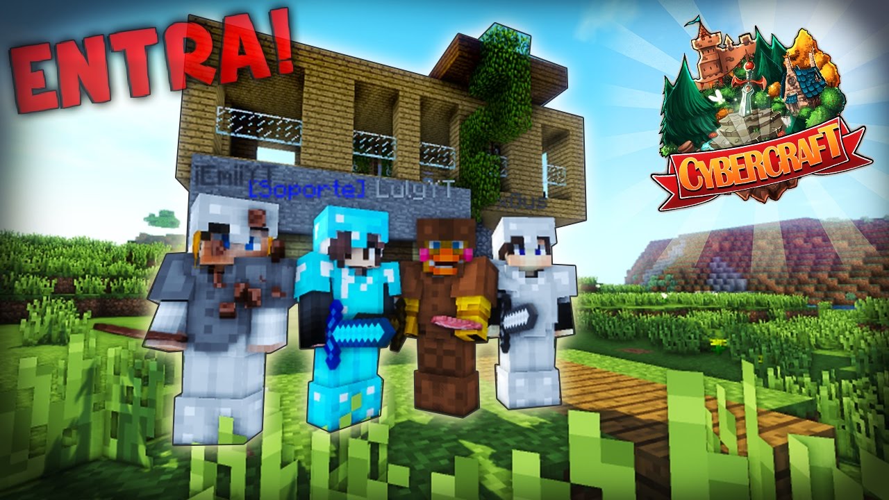 MINECRAFT: COMENZAMOS CYBERCRAFT SERIE DE SUSCRIPTORES! | ENTRA! - YouTube