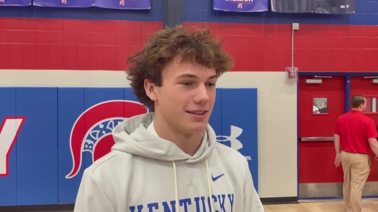 Bixby DB Tyler Wright signs with Kentucky, talks about his basketball ...
