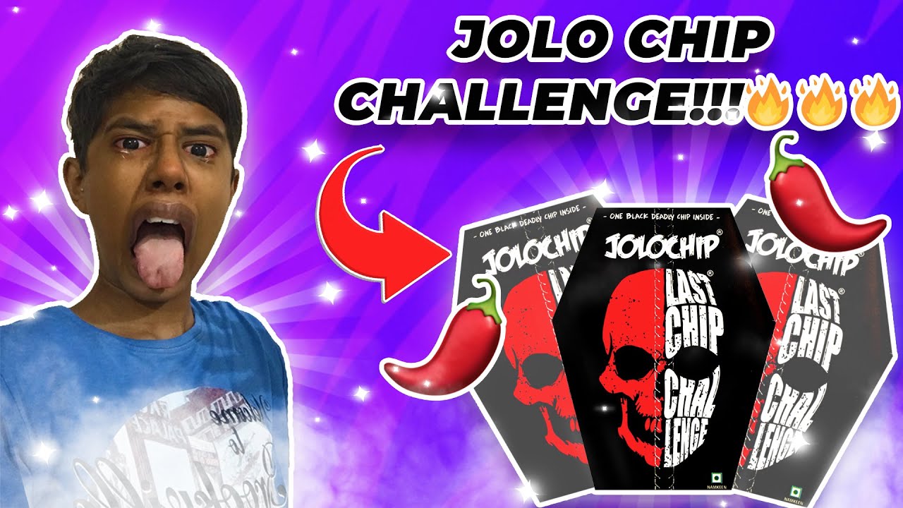I tried the JOLO CHIP 🔥🔥 | Jolo Chip Challenge | Xazcher - YouTube