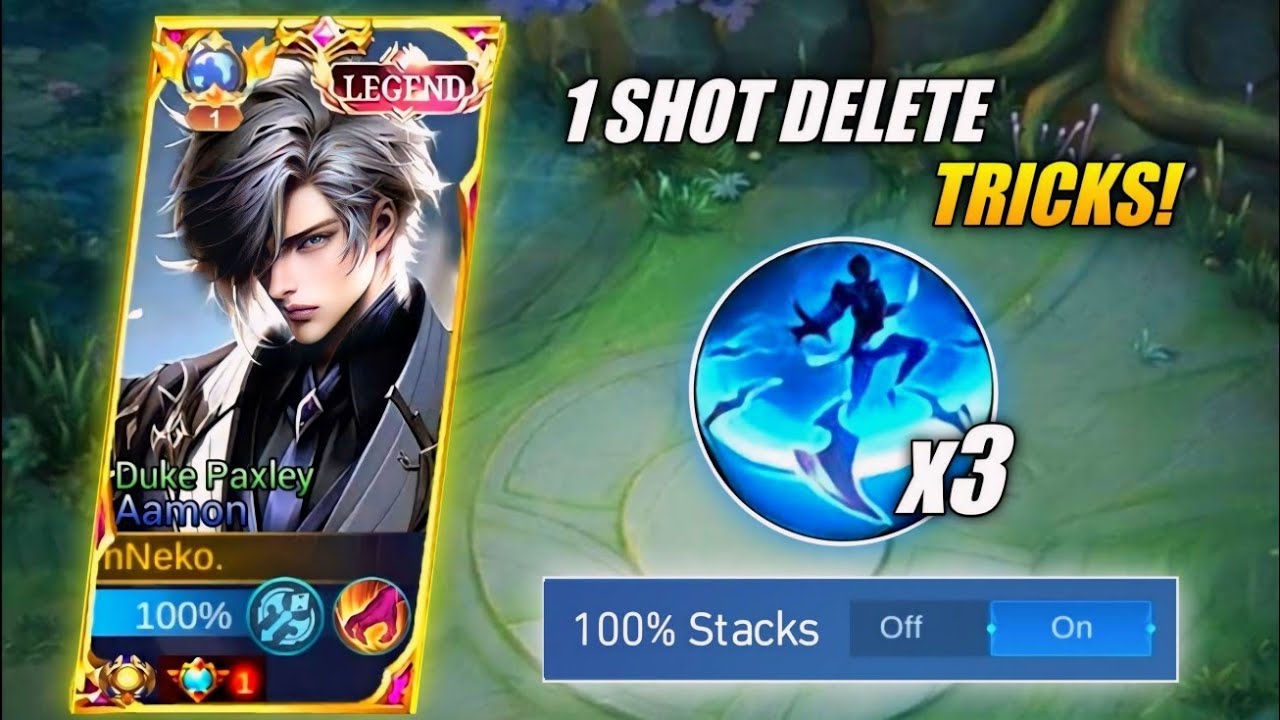 AAMON FAST STACKING TRICKS! AUTO 1 SHOT DELETE! [100% it worked] - YouTube
