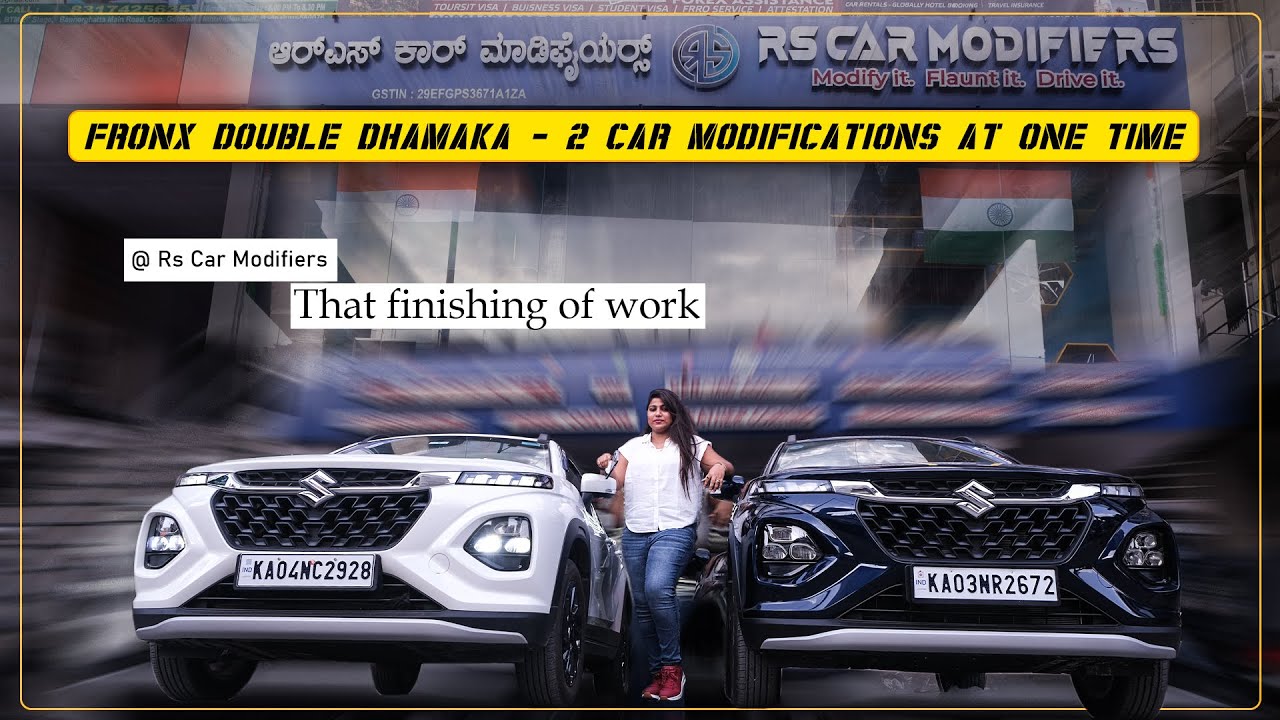 Fronx Double dhamaka - 2 car Modifications at one time ...