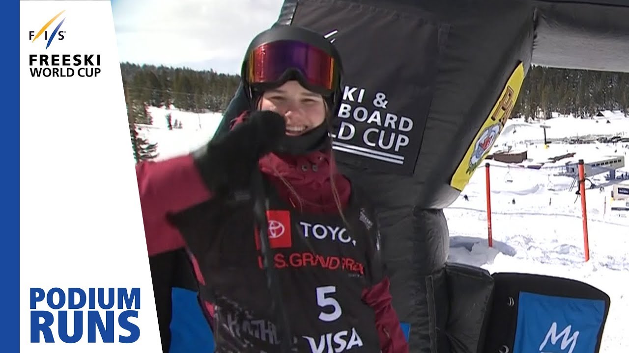 Megan Oldham | Ladies' Slopestyle | Mammoth | 3rd place | FIS Freeski ...