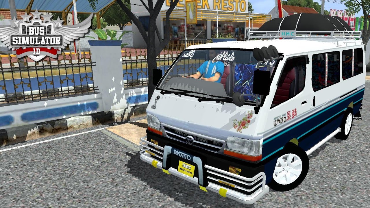 Bus Simulator Indonesia | Pakistani Toyota Hiace Mod | BUSSID Gameplay ...