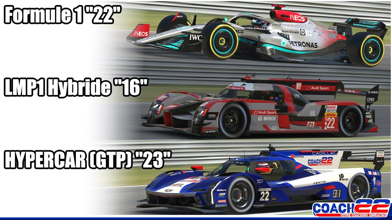 F1 vs LMP1 vs GTP // La différence est ... // Ultrawide - YouTube