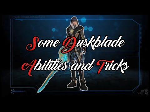 Some Duskblade Abilities and Tricks - YouTube