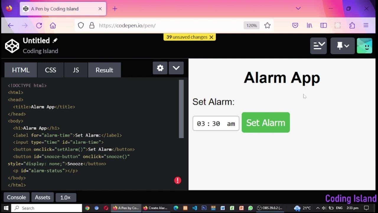 Build Alarm Clock Using Openai ChatGPT #openai #chatgpt - YouTube