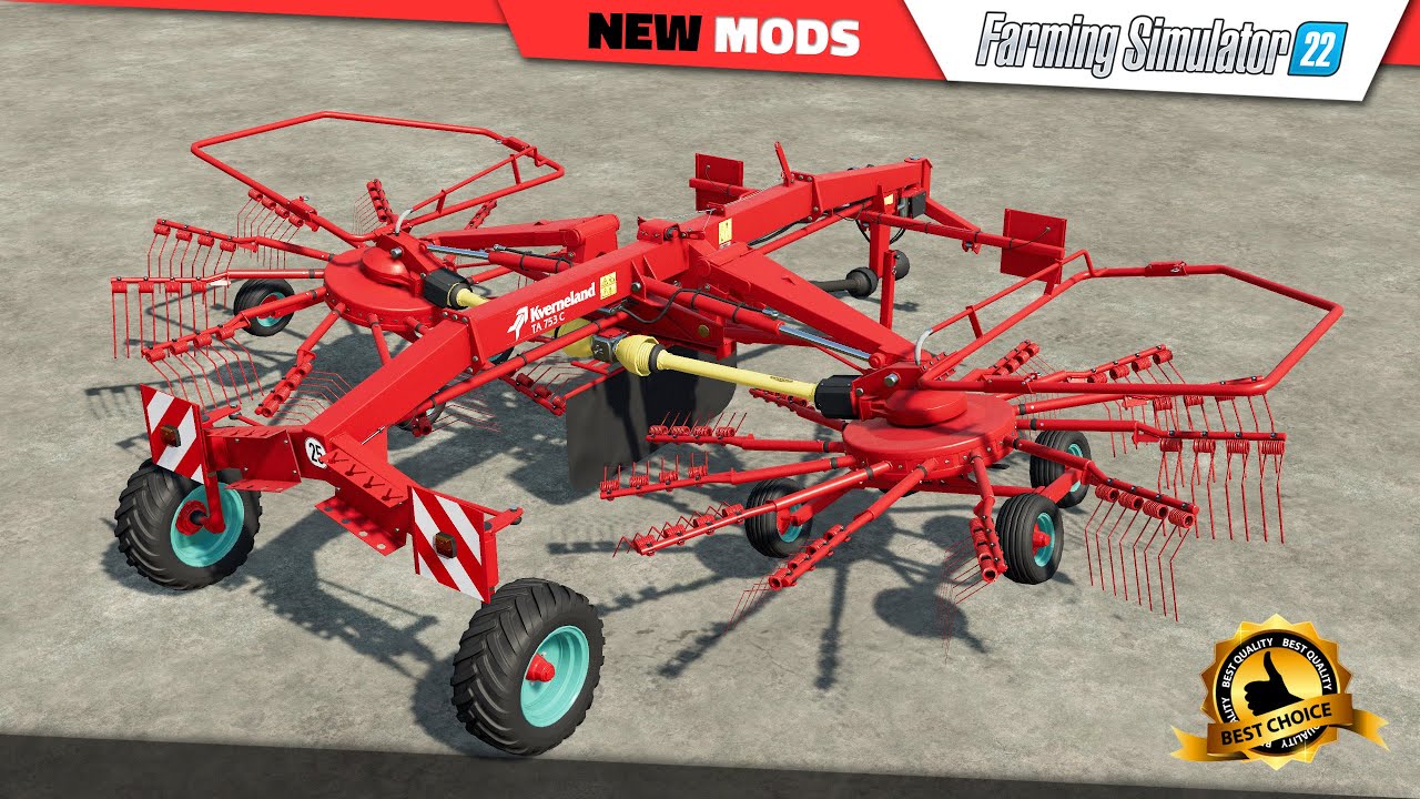 FS22 | Kverneland Taarup TA 753C - Farming Simulator 22 Mods Review (2K ...