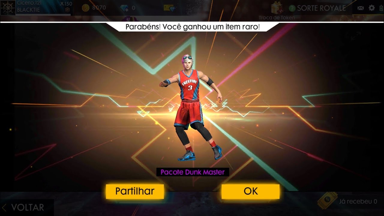 DUNK MASTER FREE FIRE - YouTube