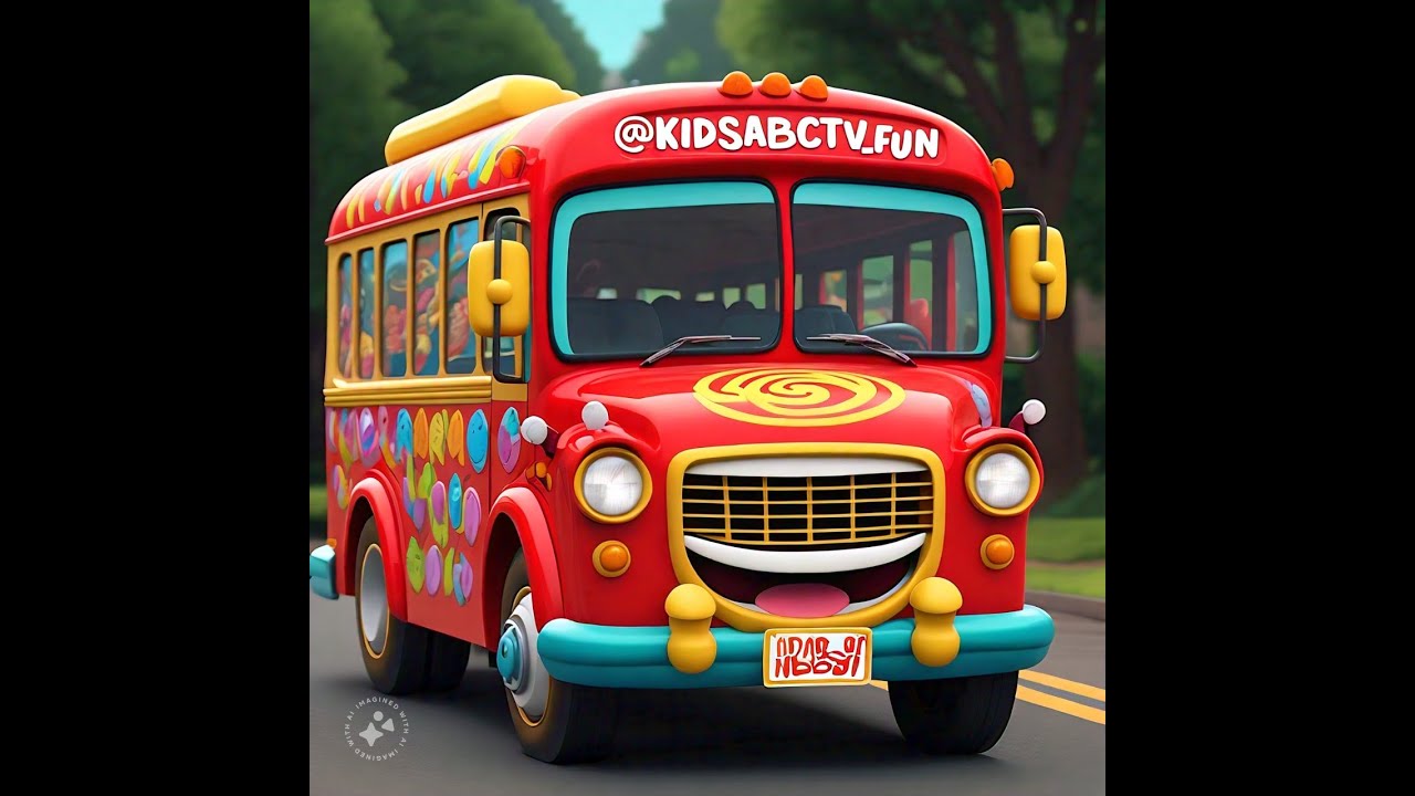 🔴 Wheels on the Bus - Nursery Rhymes & Kids Songs - Toddler Learning ...
