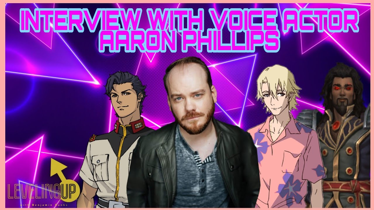 Interview With Voice Actor Aaron Phillips - Great Pretender, Gundam ...